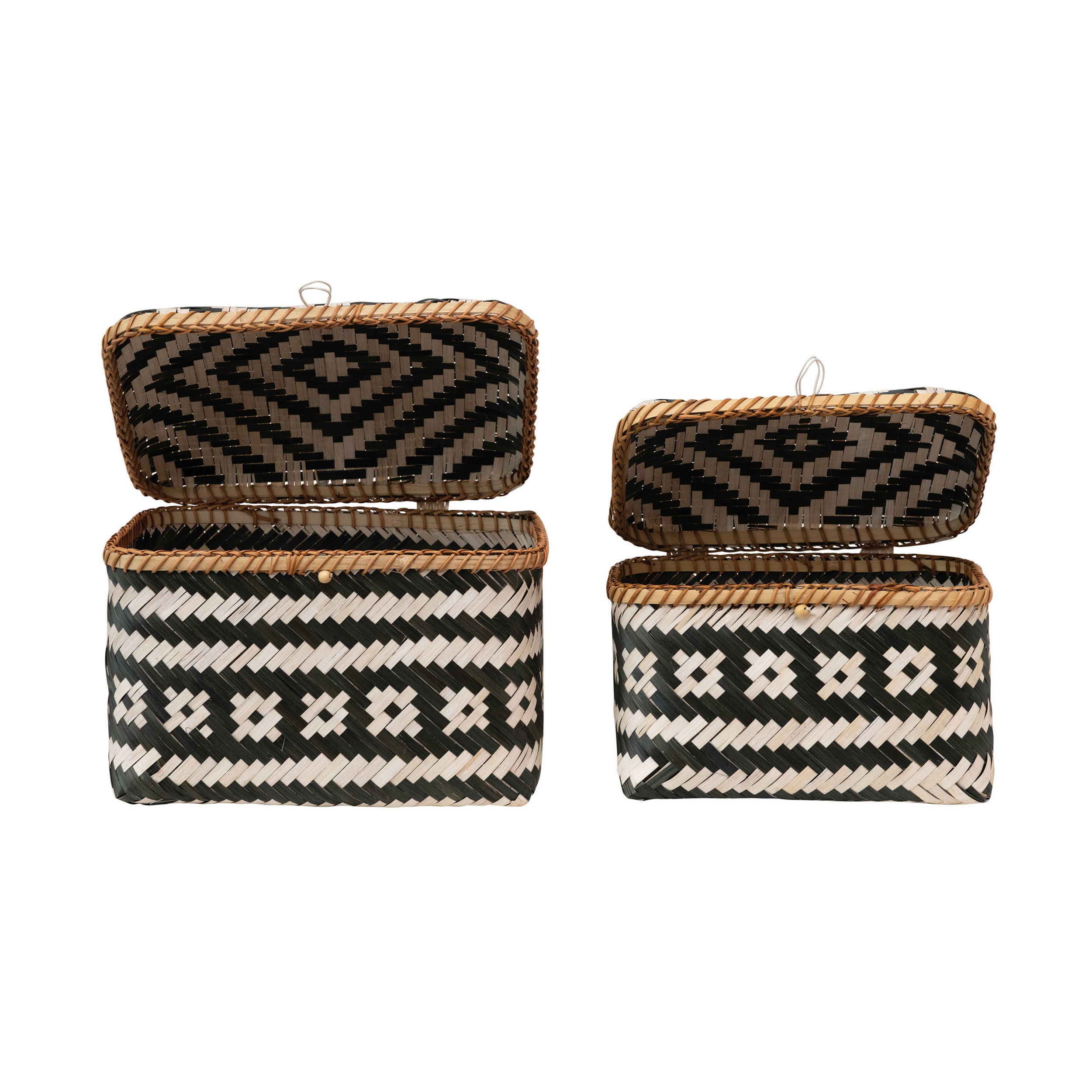 Hand-Woven Boxes with Lids and Closures | The Shed On Third