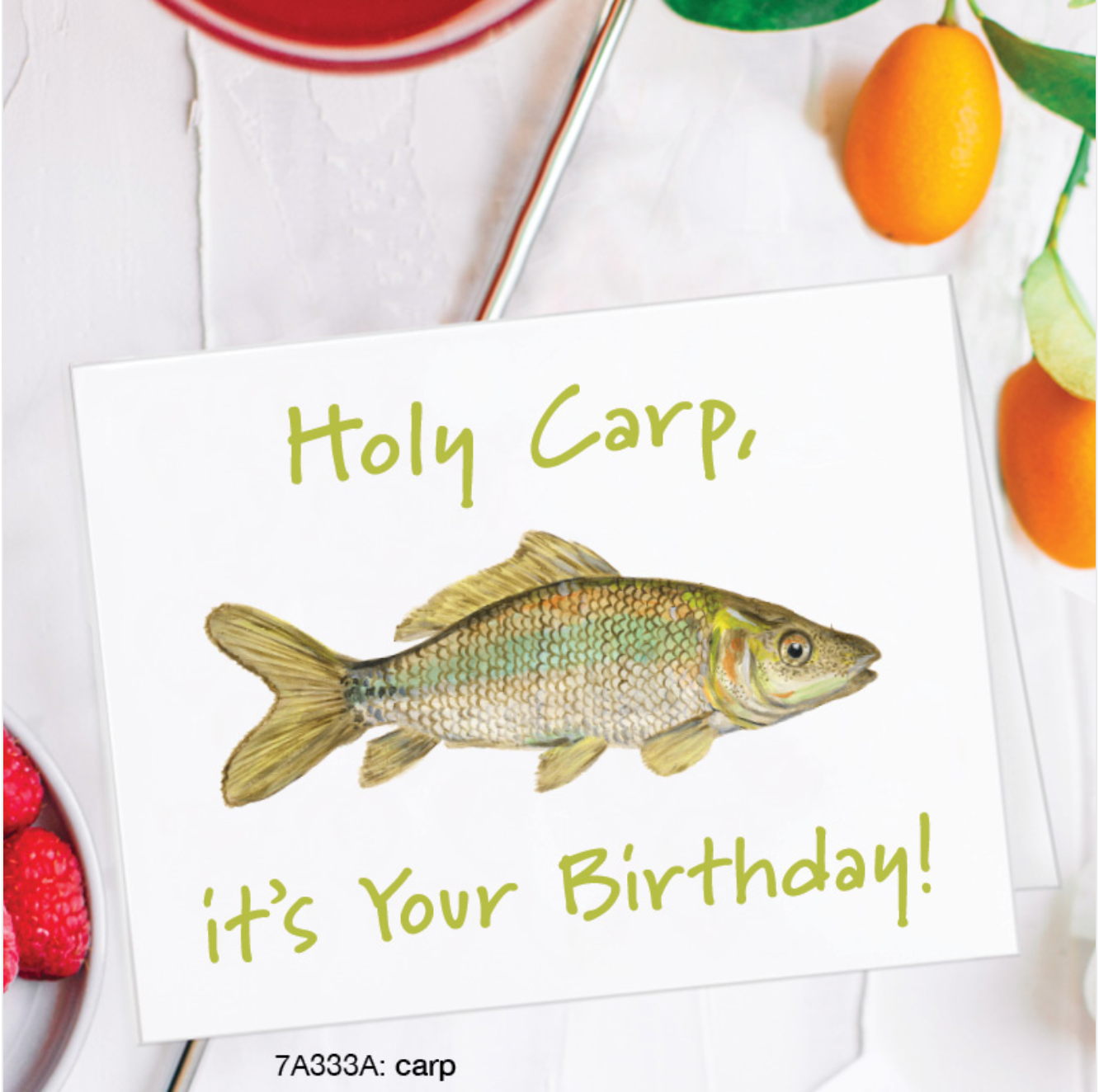 Holy Carp... (Birthday Card) | The Shed On Third